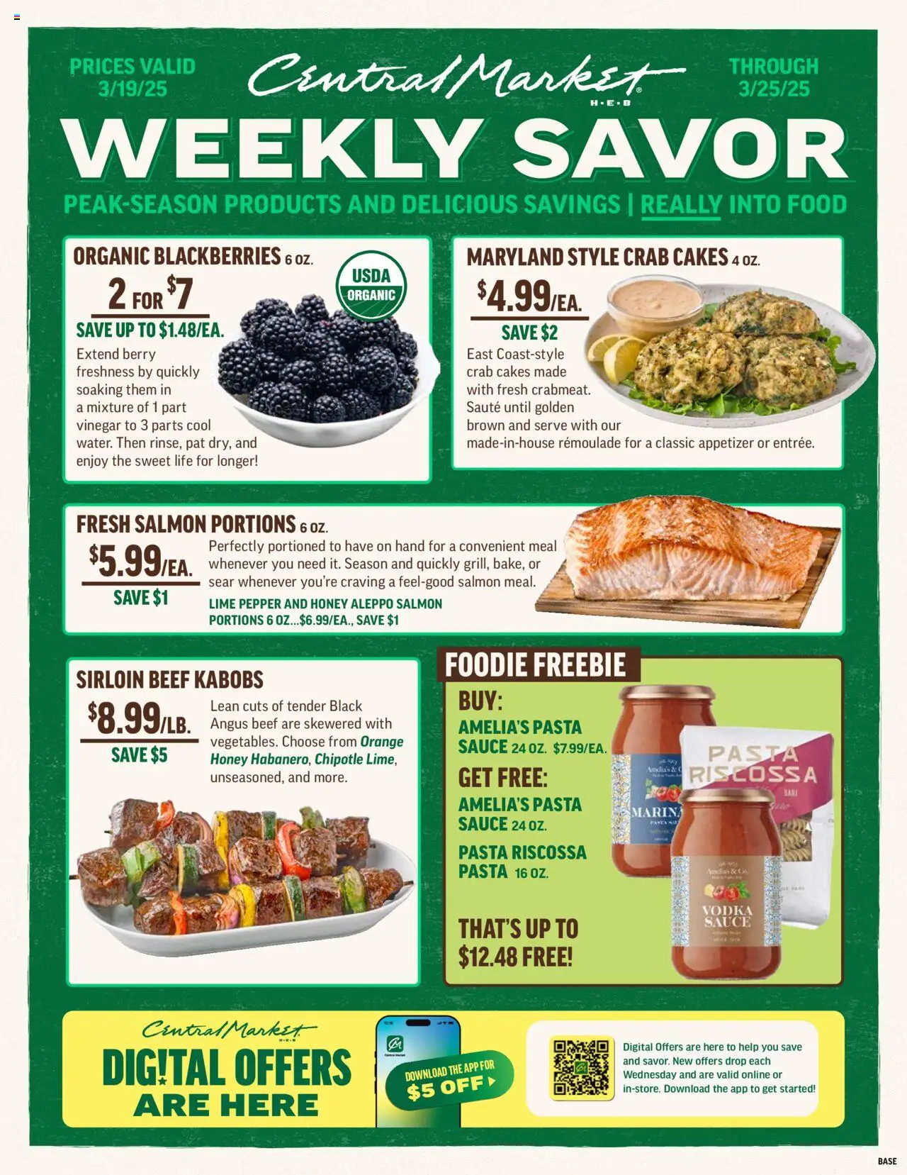 Central Market Weekly Ad【03/19/2025】+ DEALS Preview