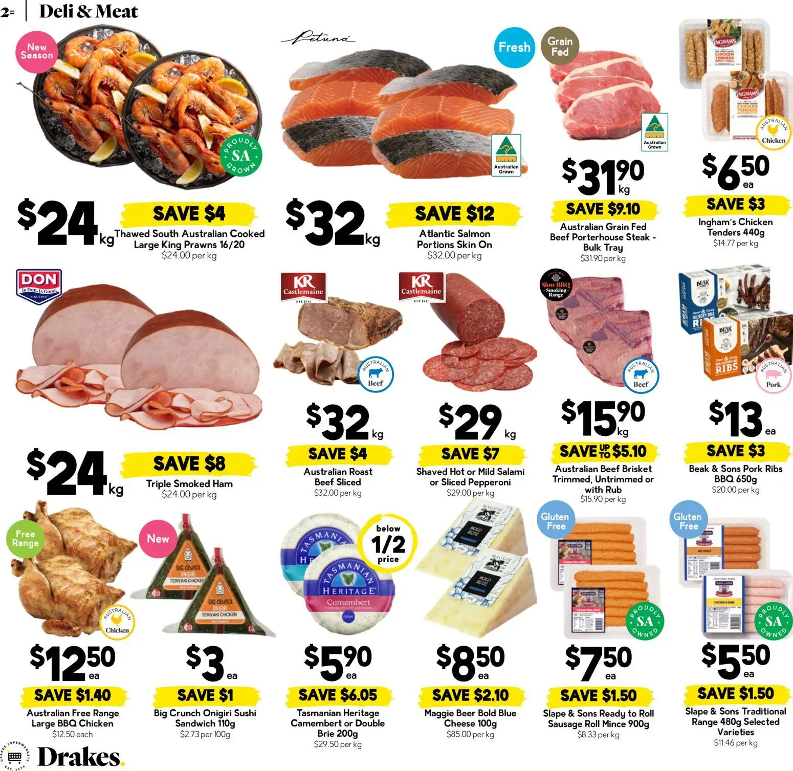 Drakes weekly specials catalogue from 31/12/2025