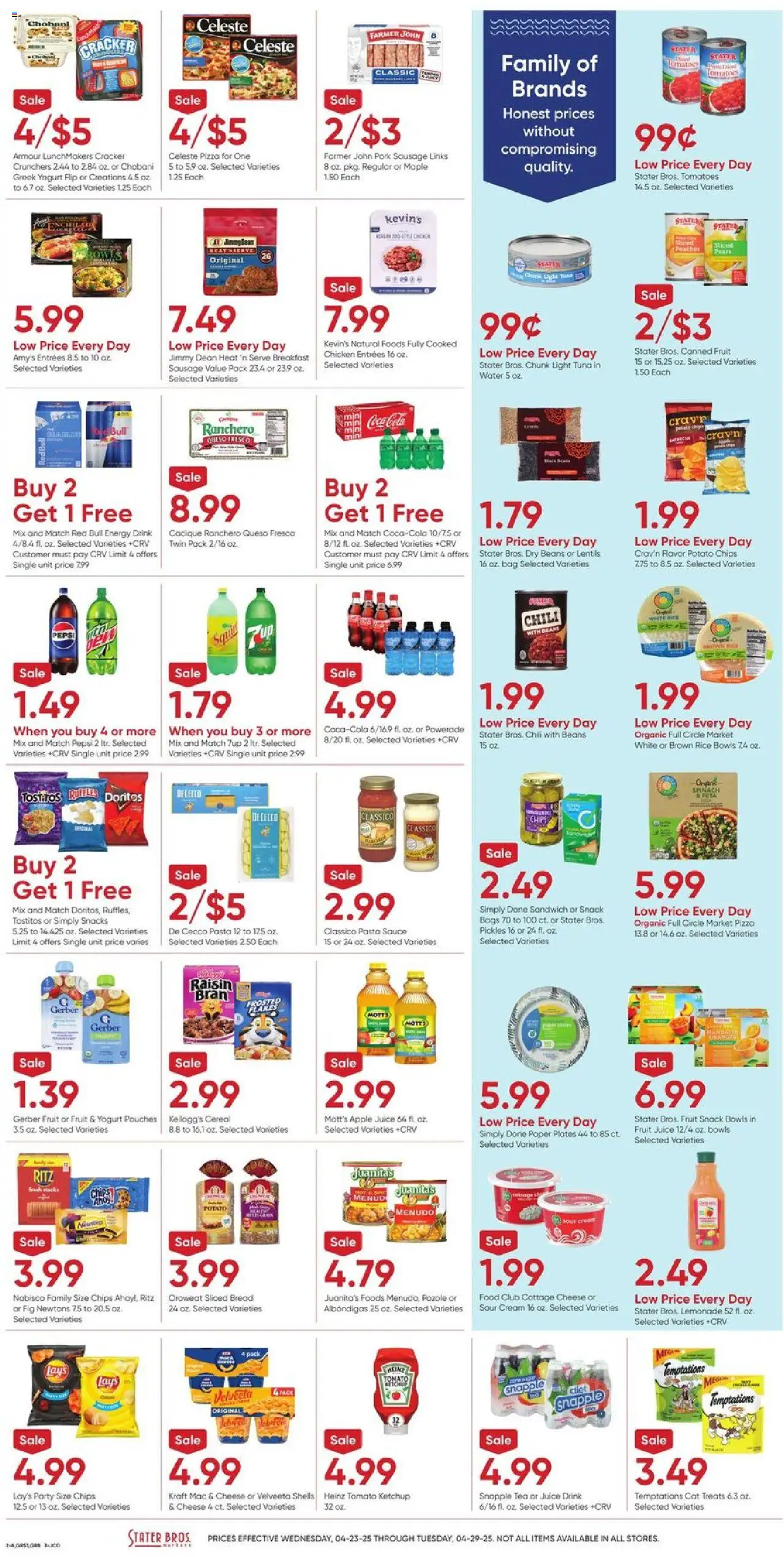 Stater Bros Spinach weekly ad - Flyers