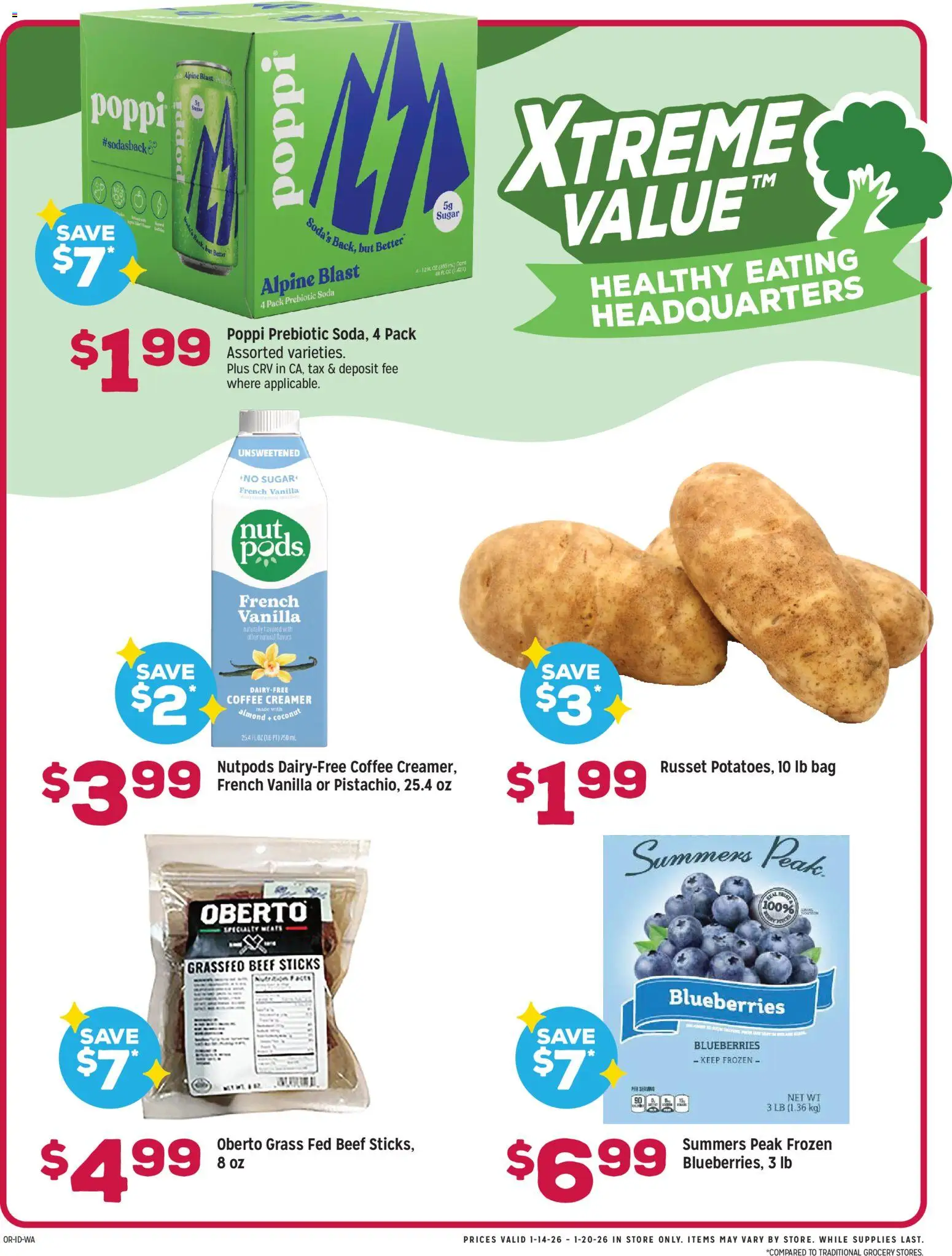 Grocery Outlet Weekly Ad - ID | 01/14 - 01/20 2026 | Sale