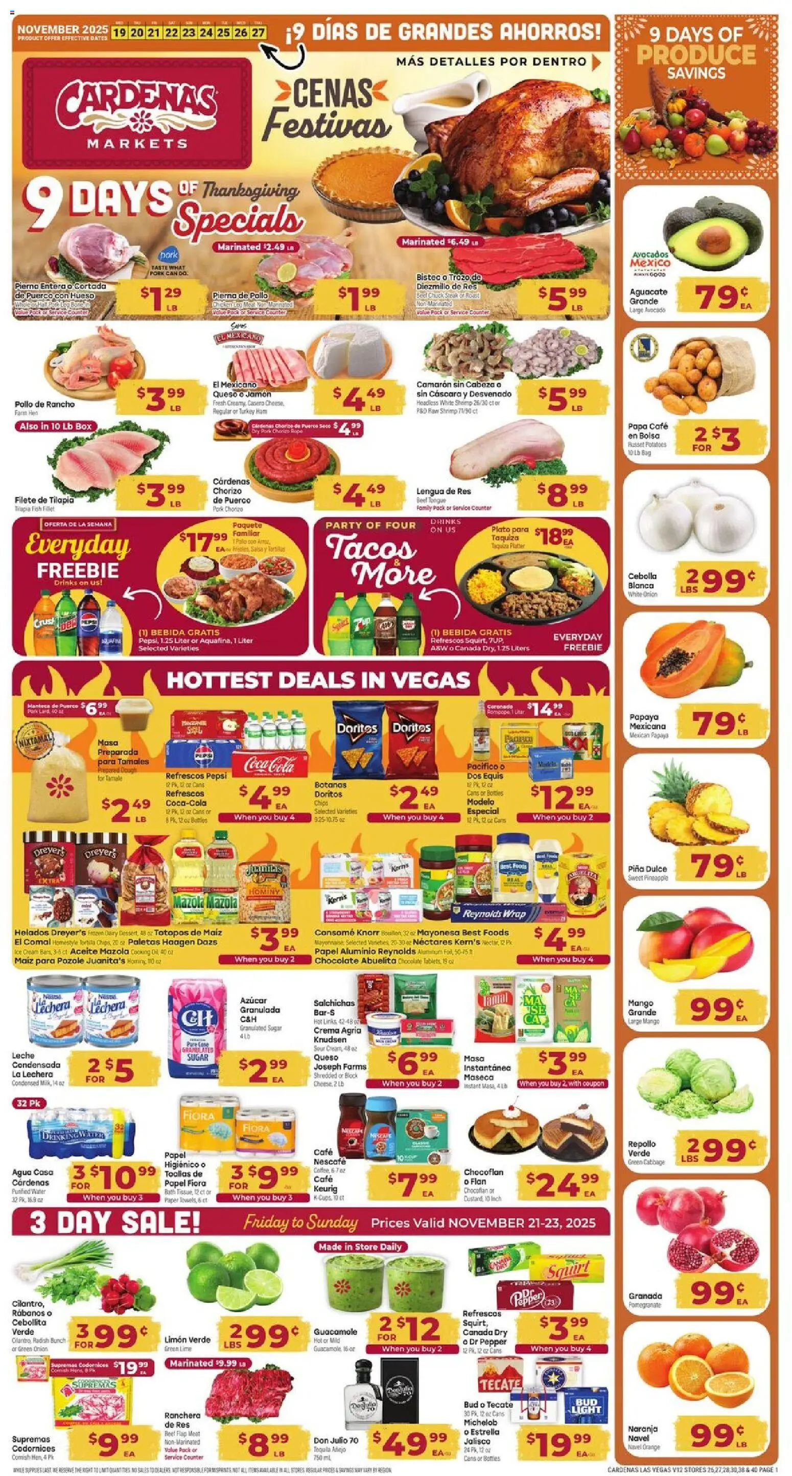 Cardenas Weekly Ad - NV | 11/19 - 11/27 2025 | Sale