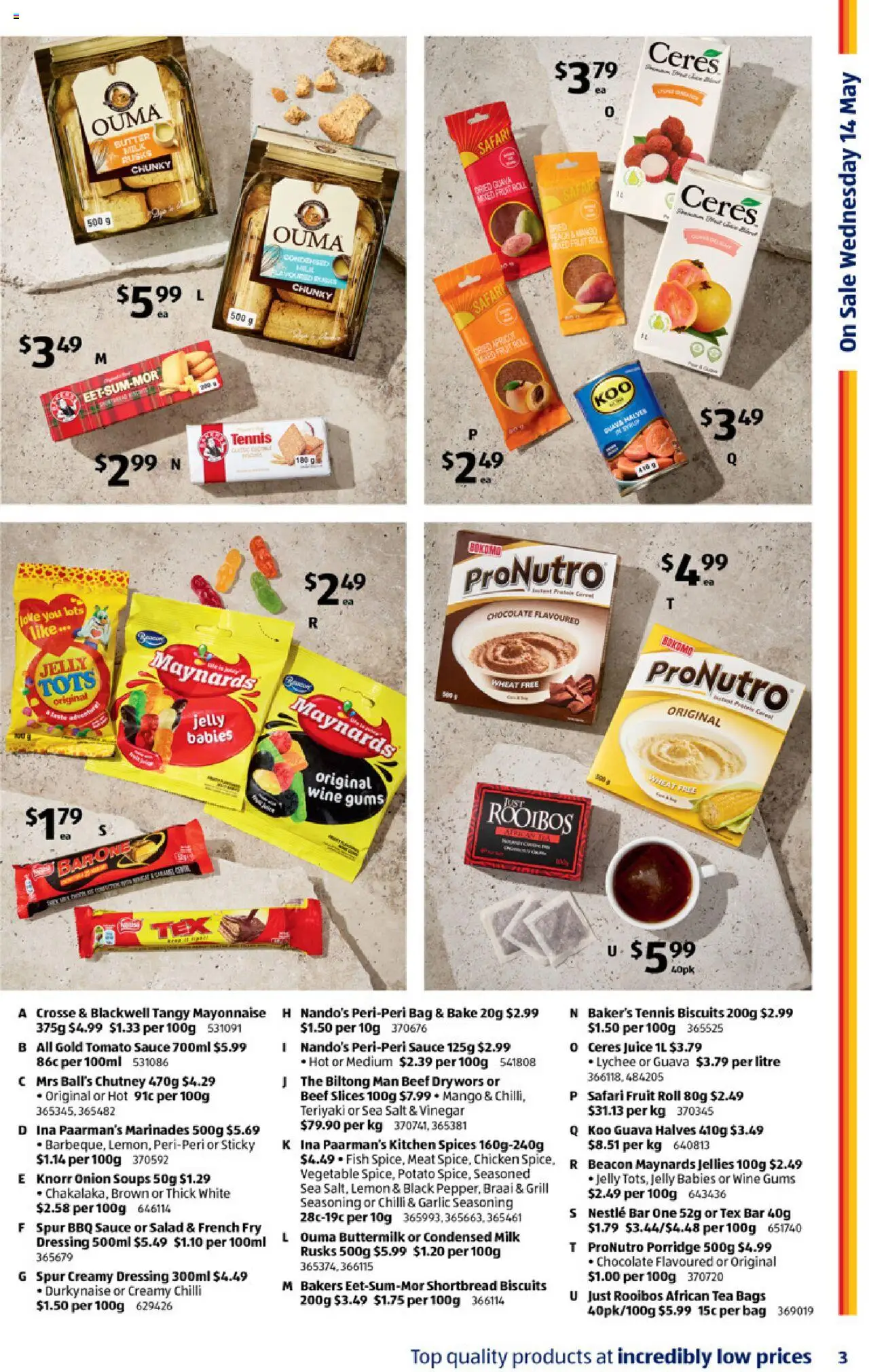 Aldi Biscuits specials in this weeks catalogues