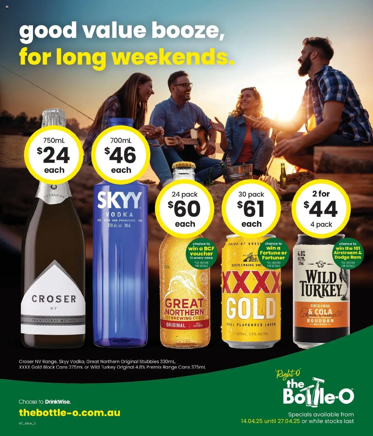 The Bottle-O weekly catalogue from 14/04/2025 🛍️