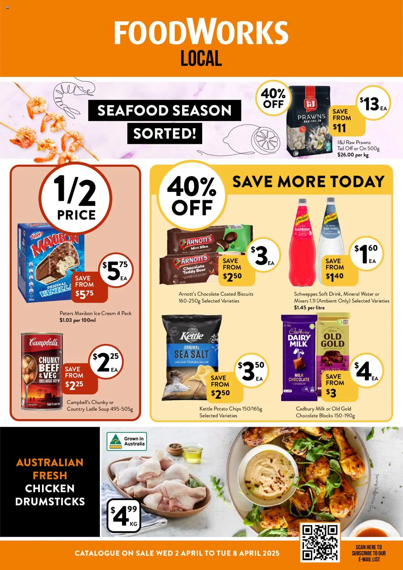 Foodworks weekly catalogue from 02/04/2025 🛍️