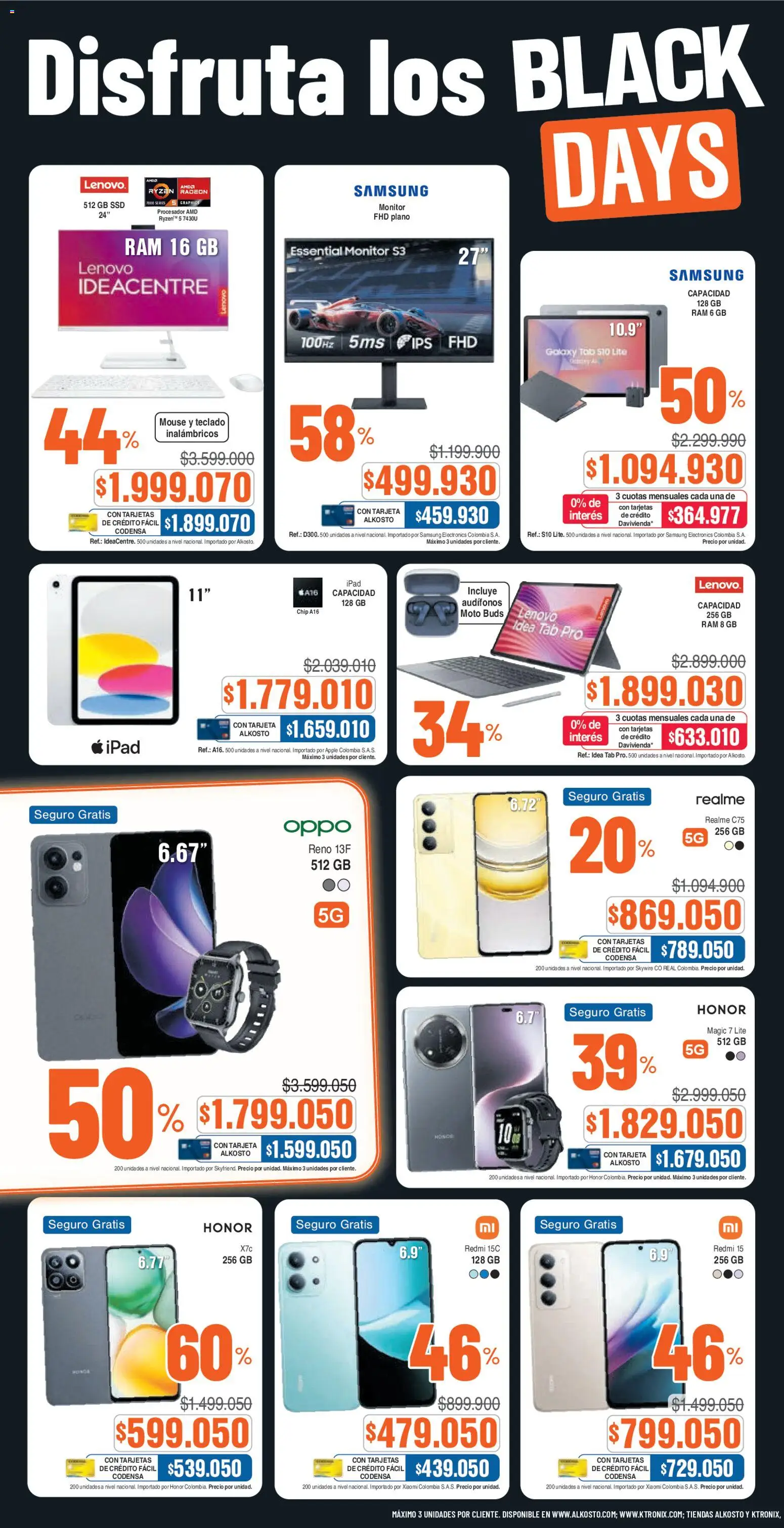 Alkosto último catálogo desde el 20/11/2025 > Revista