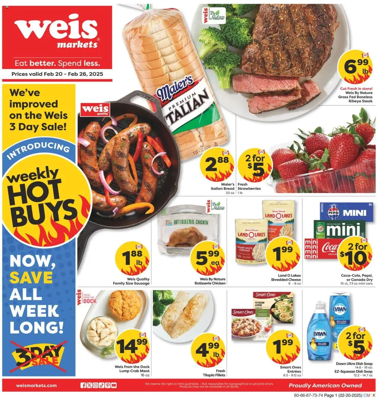 Weis Weekly Circular - DE | 02/20 - 02/26 2025 | Sale