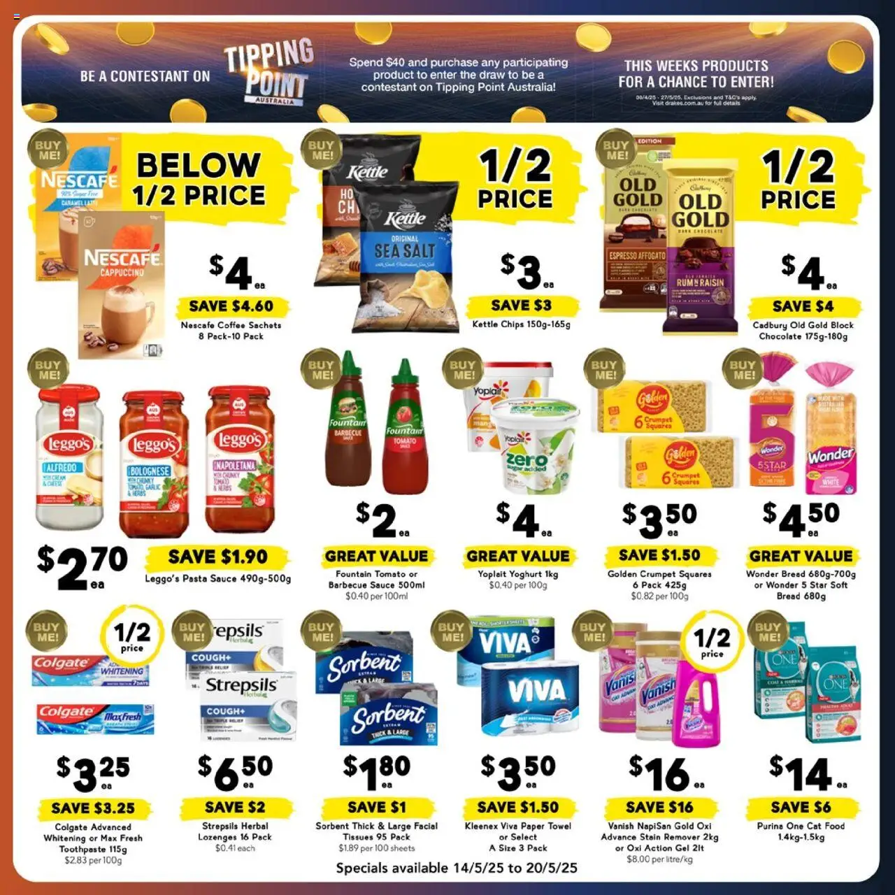 Drakes Coffee specials in this weeks catalogues