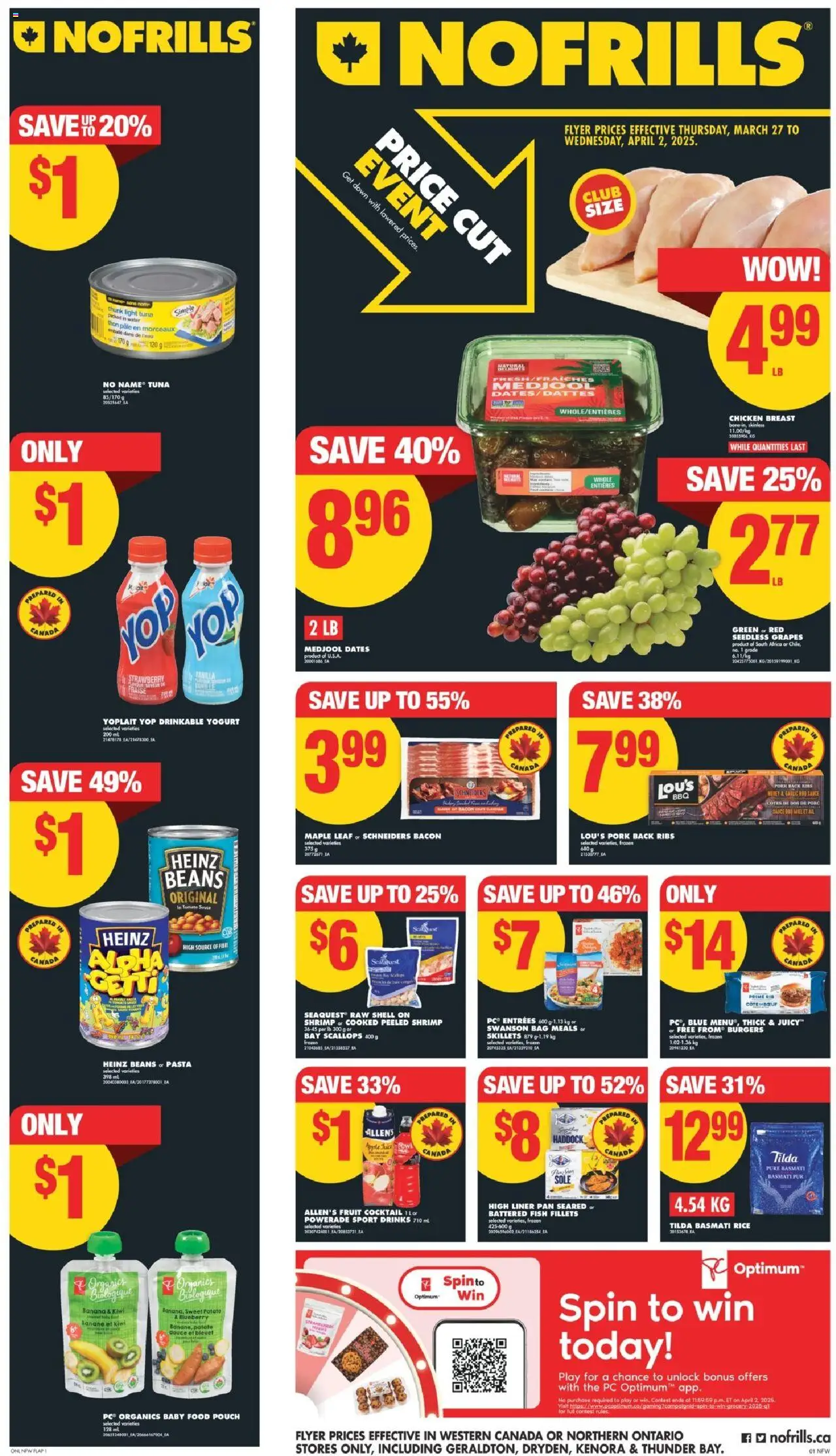 No Frills flyer from Mar 27, 2025 > online preview