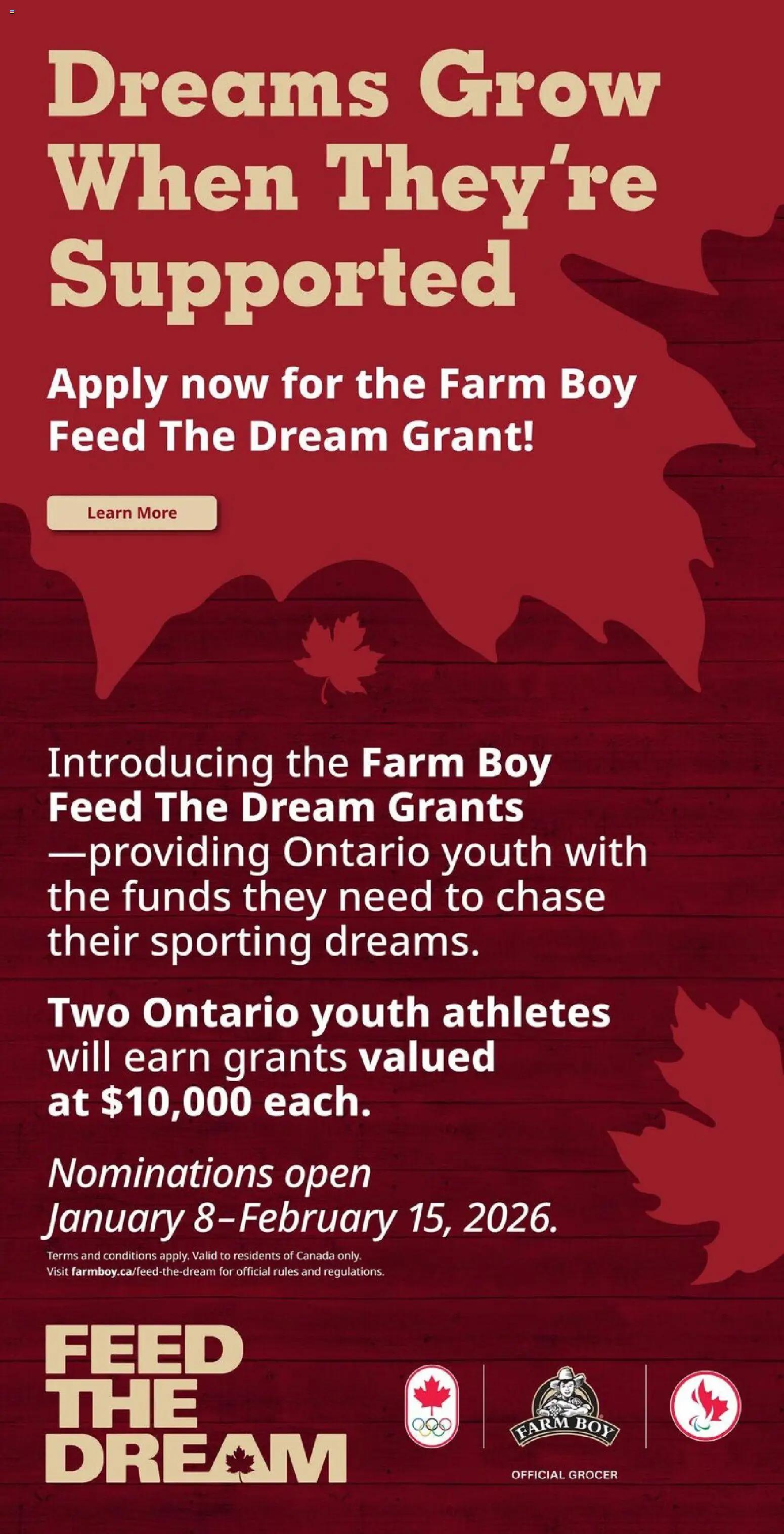 Farm Boy flyer from Jan 15, 2026 > online preview