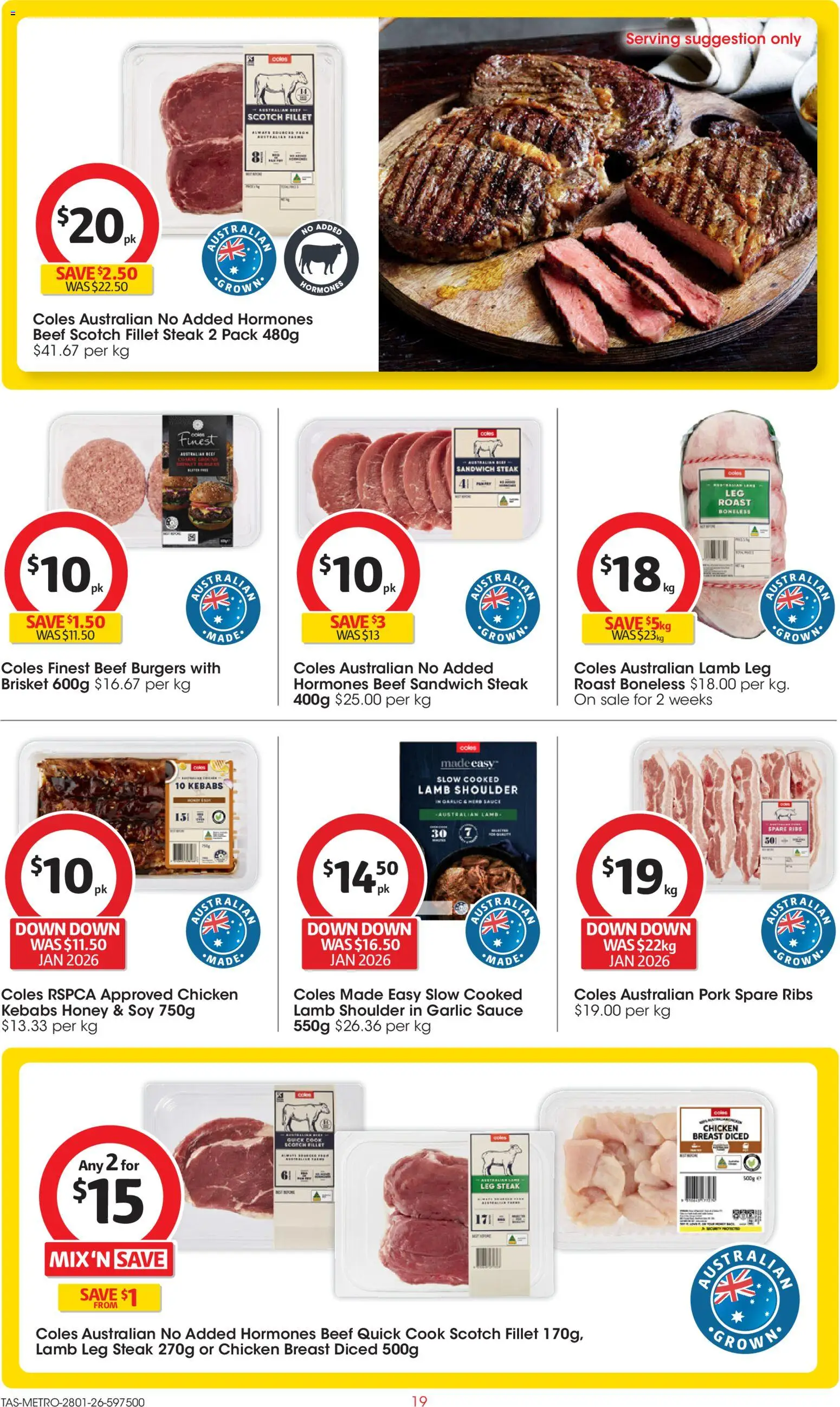 Coles catalogue from 28/01/2026 > Big discounts