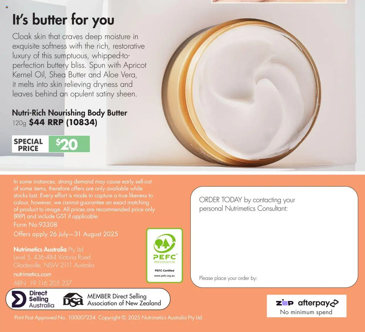 NUTRIMETICS Catalogue September 2025 > Australia Brochure
