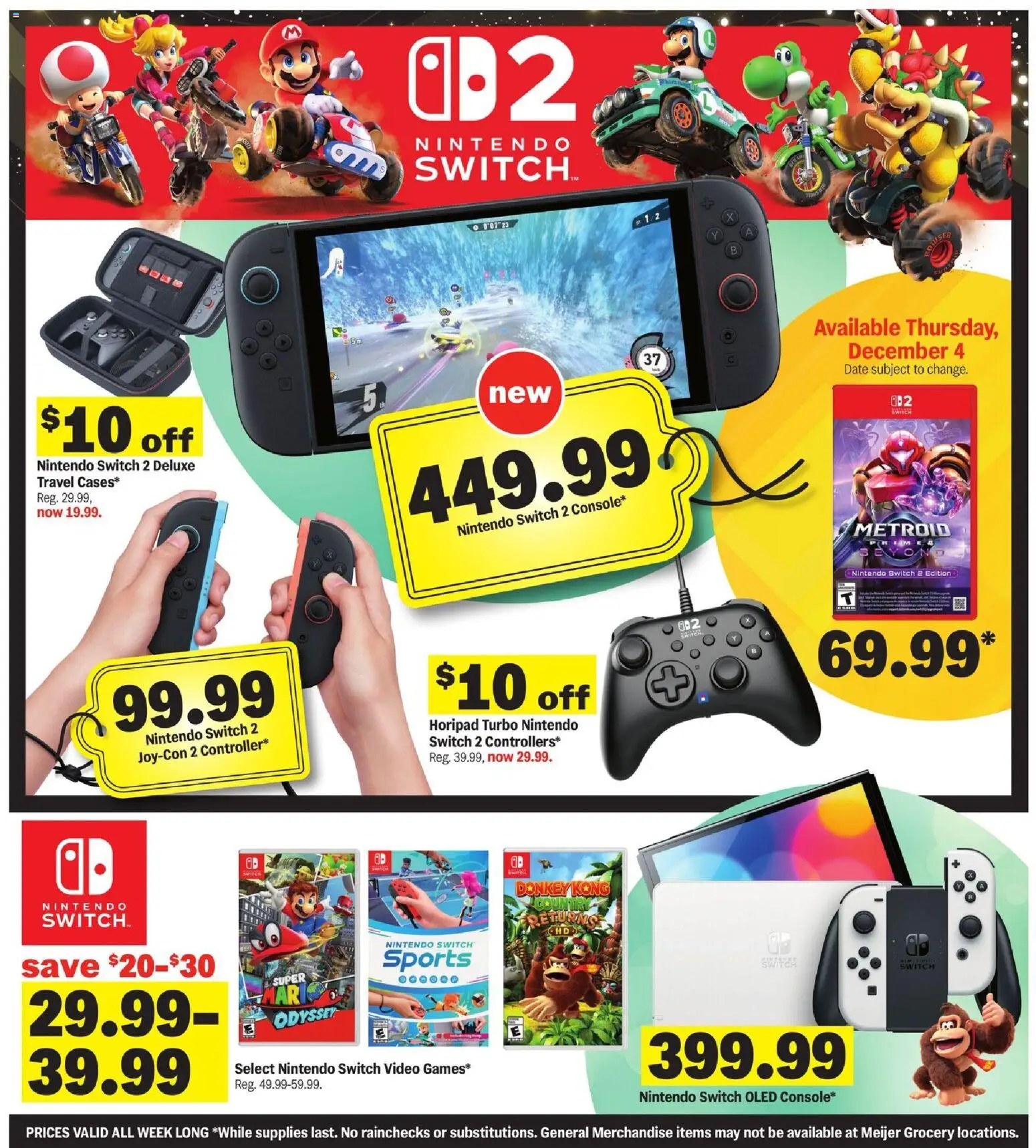 Weekly ads Meijer BLACK FRIDAY from 11/23/2025