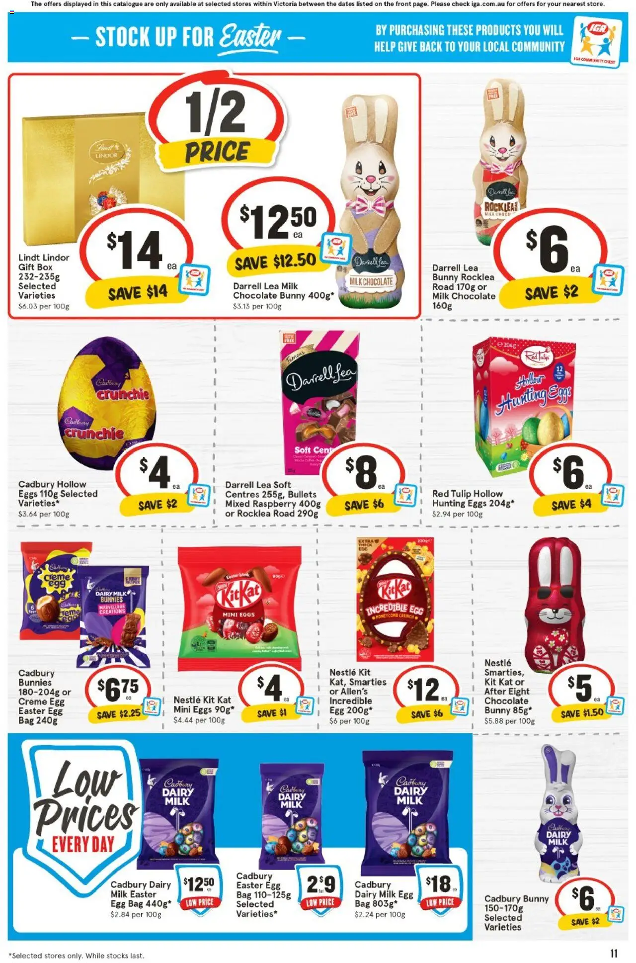 IGA Tuna specials in this weeks catalogues