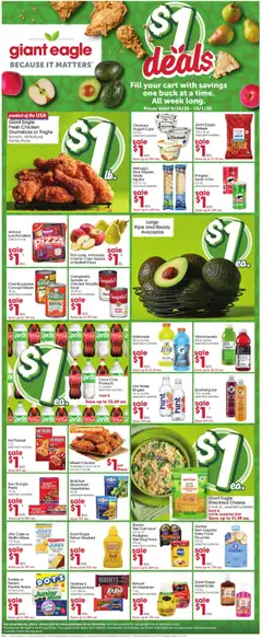 Giant Eagle Weekly Ad【10/02/2025】+ DEALS Preview