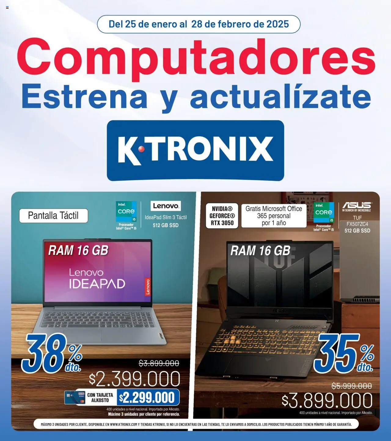 Ktronix Girardot catálogo > ofertas 25/01/2025