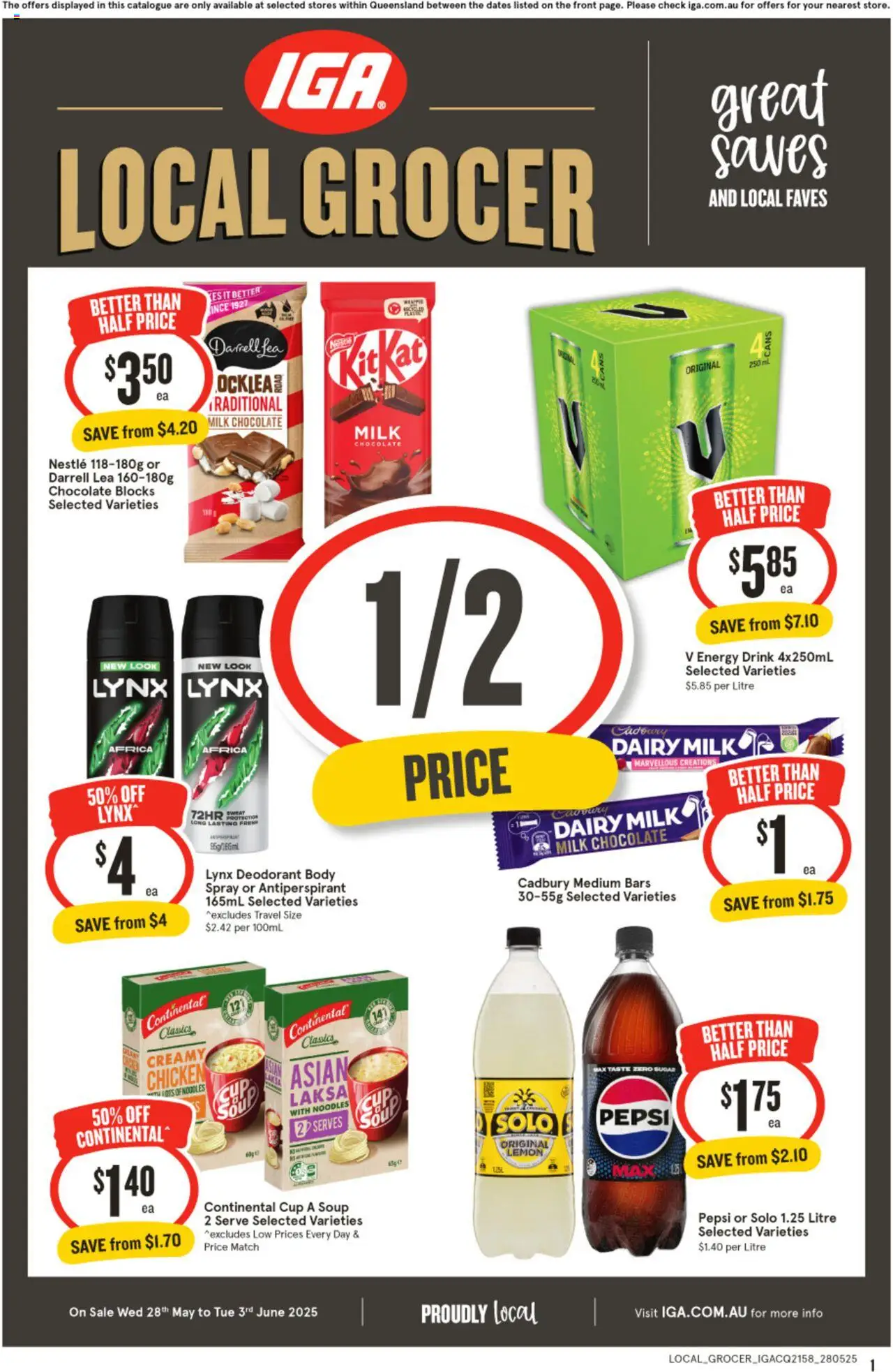 IGA catalogue from 28/05/2025 > Big discounts