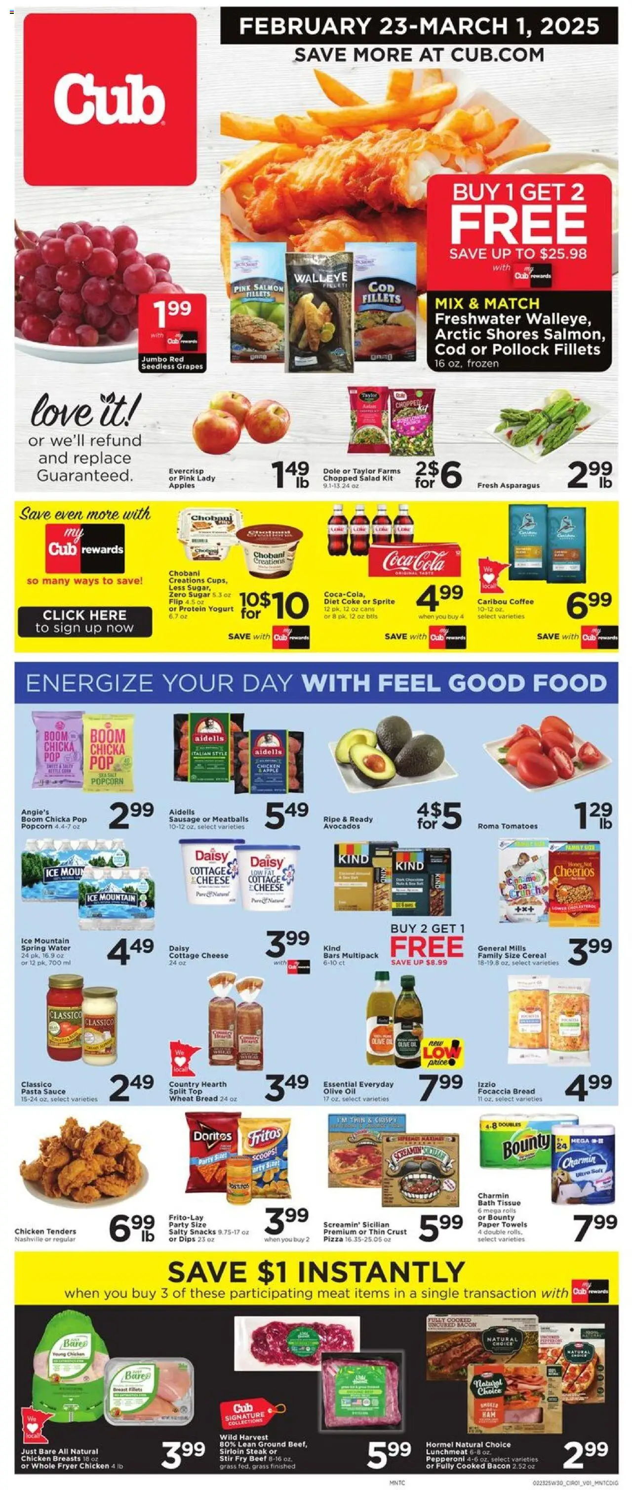 Cub Foods Weekly Ad【02/23/2025】+ DEALS Preview